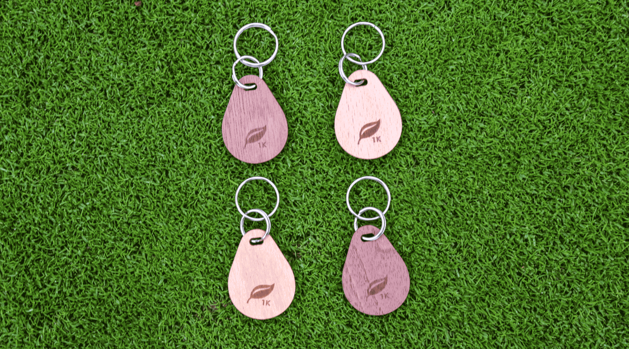 Introducing our Wood RFID Keyfobs – The Card Network