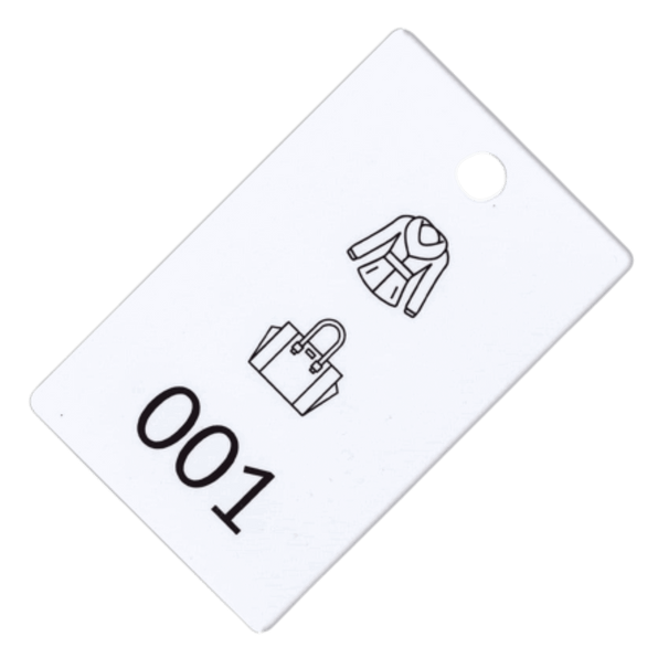 Cloakroom Tags - Branded - Packs of Pre-Printed – The Card Network