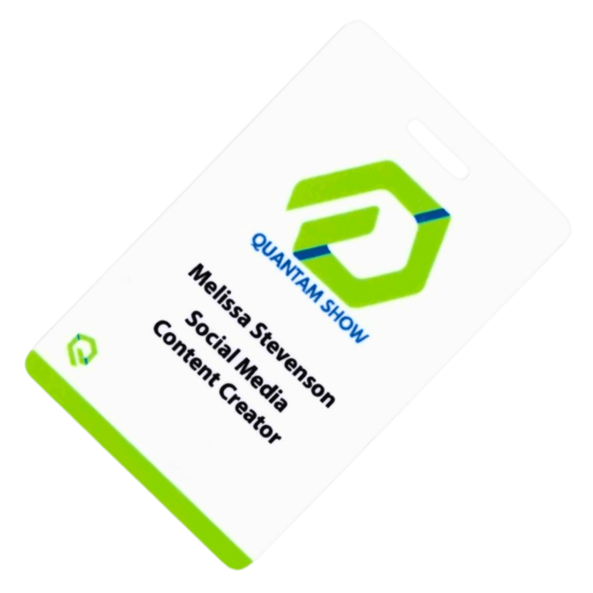 Event Name Badges, PVC - Fully Branded – The Card Network